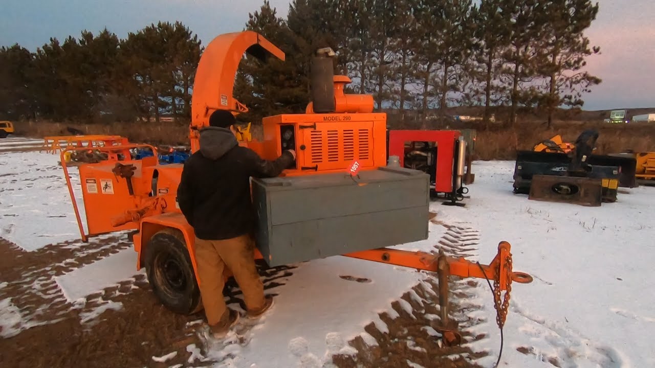Lot 1057: Morbark Eager Beaver 290 Wood Chipper Will Be Sold At Auction ...