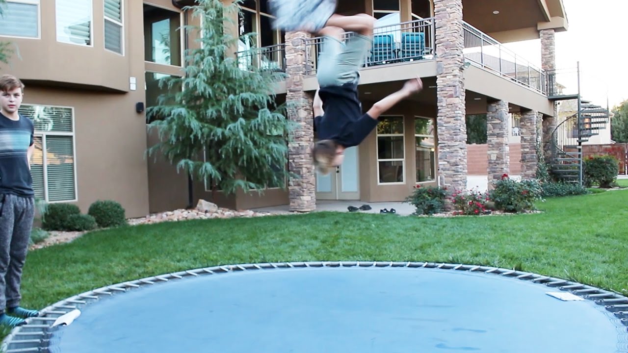 DIY tramp BOARD!! - YouTube