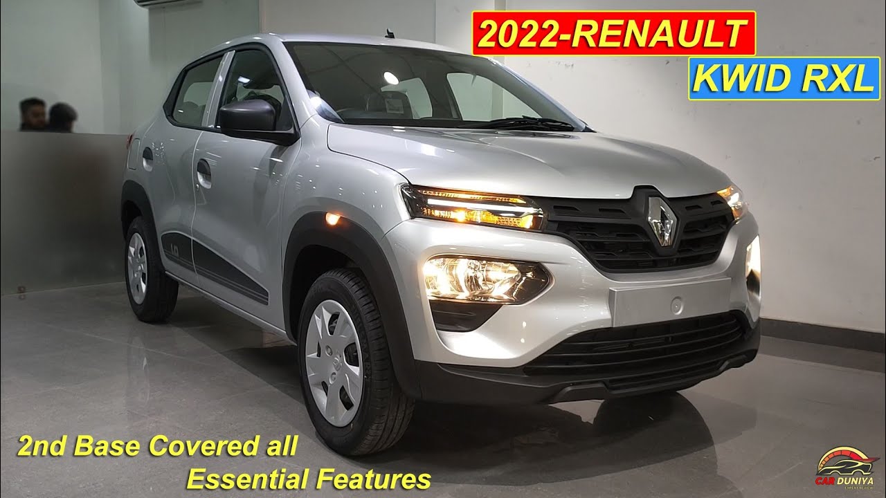 2022 RENAULT KWID RXL ! Covered all Essential Features ! Watch 👍👍 - YouTube