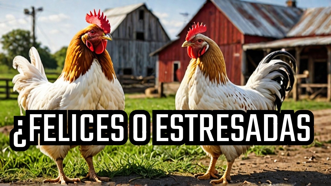 Cómo manejar el estrés en gallinas ponedoras - YouTube
