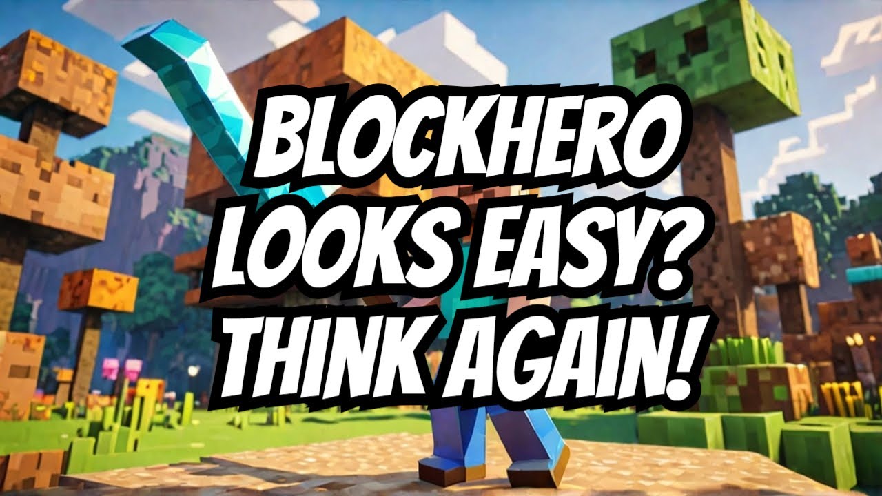 Eps 5 P1: Minecraft – Exploring BlockHero Server. It Looked Like a ...
