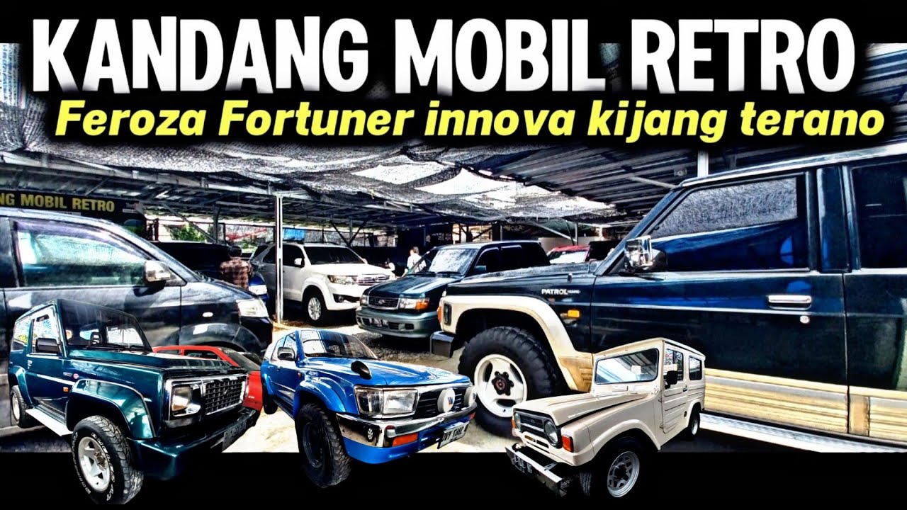 Kandang Mobil Retro di borong 5 mobil bekas Rush alphard mercy terano ...
