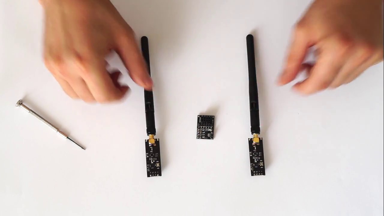 Arduino Nrf24 Simple Tutorial And Range Test Youtube
