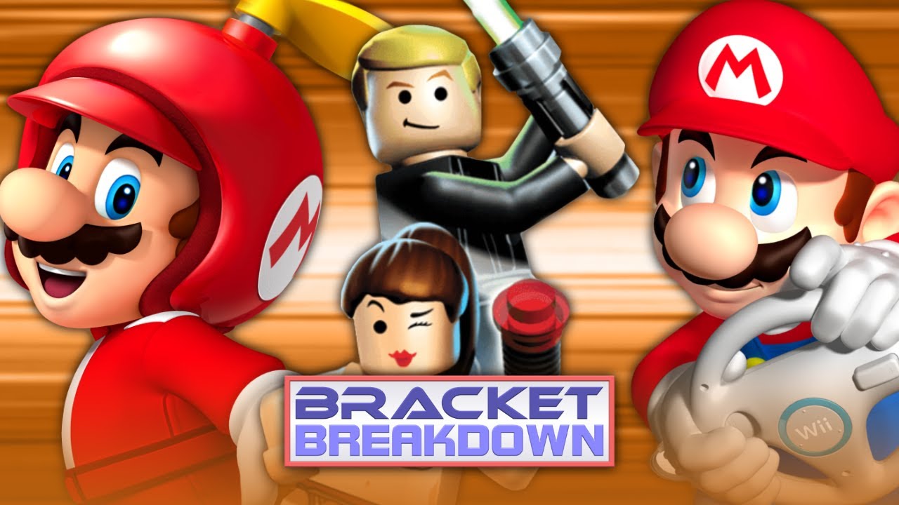 Mario Kart Wii vs New Super Mario Bros vs LEGO Star Wars The Complete ...