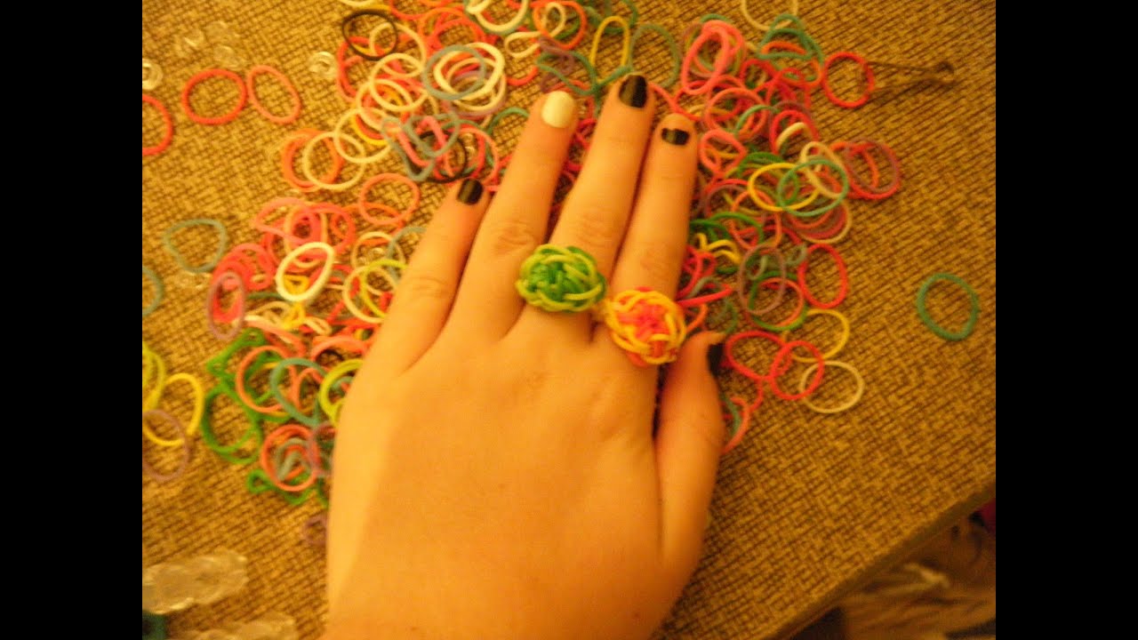 Starburst Ring Using the Rainbow Loom - YouTube