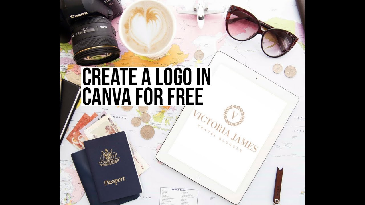 How to Create a FREE Logo Using Canva - YouTube