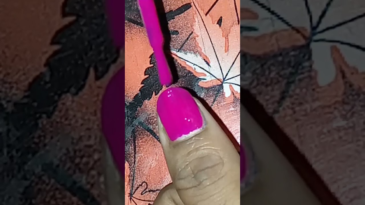 pink colour nali art #shorts #easy nali art - YouTube