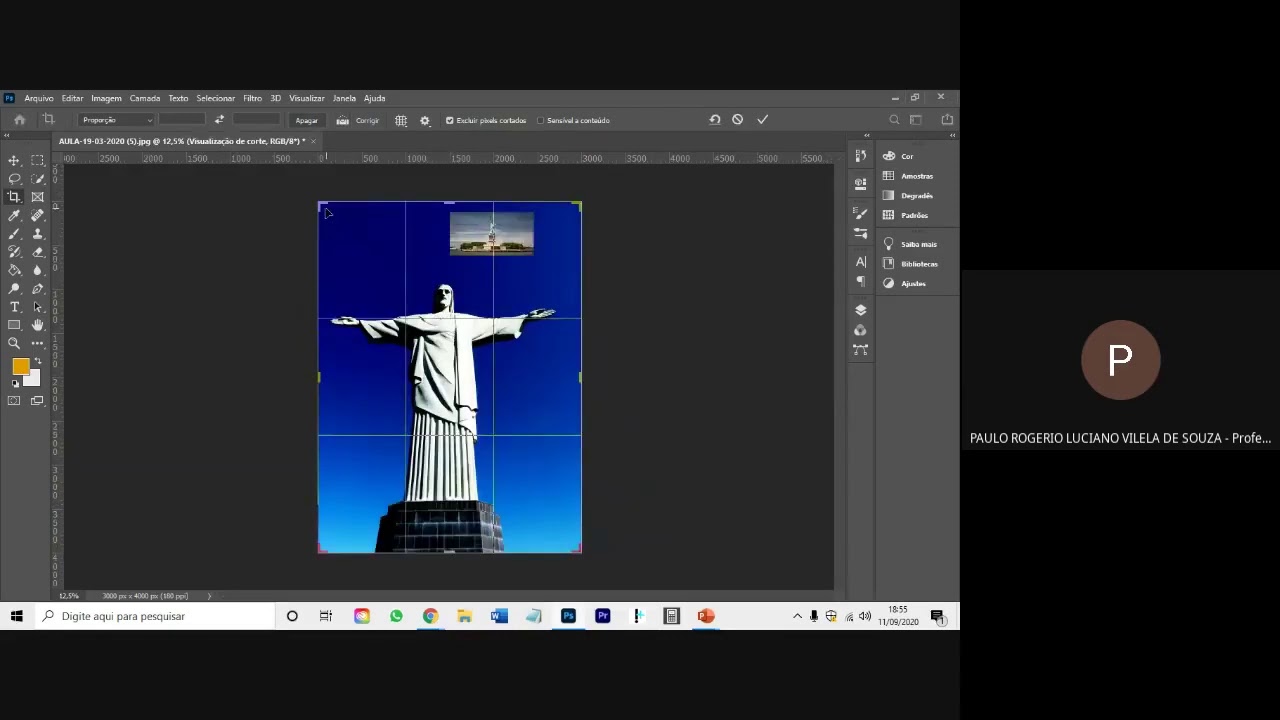 Interface do Photoshop e algumas ferramentas - 11set2020 - YouTube