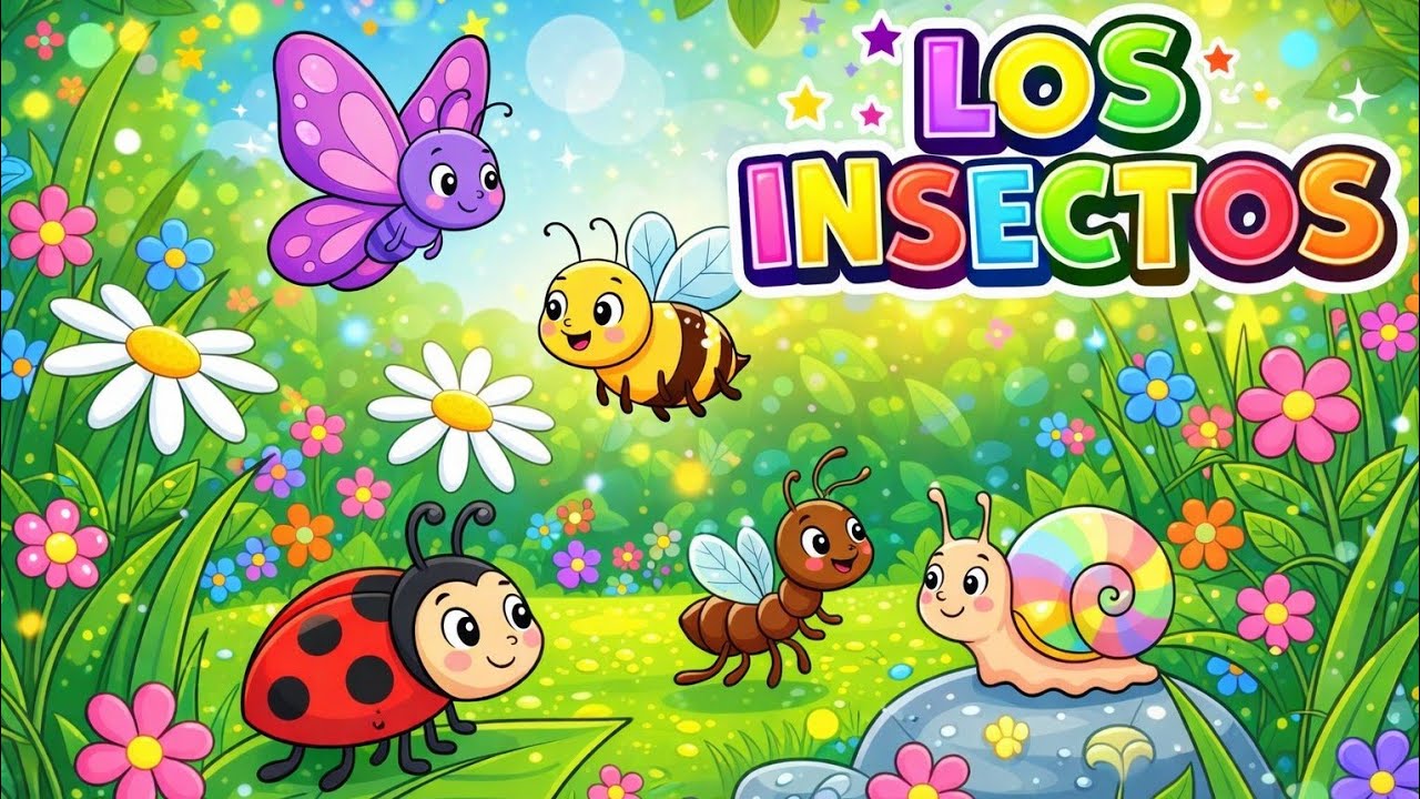 Los Insectos Divertidos 🐞🐝🦋 | Aprende Jugando - YouTube