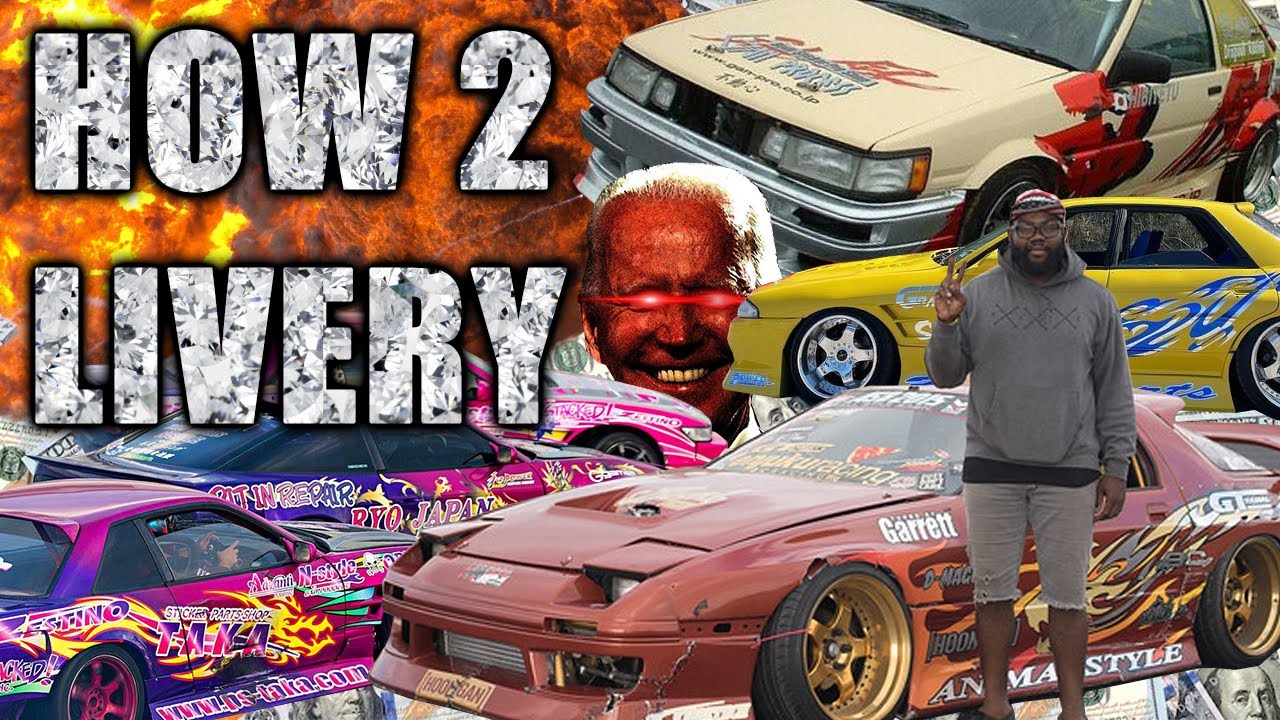 How To Livery [Japanese Drift Style] - YouTube