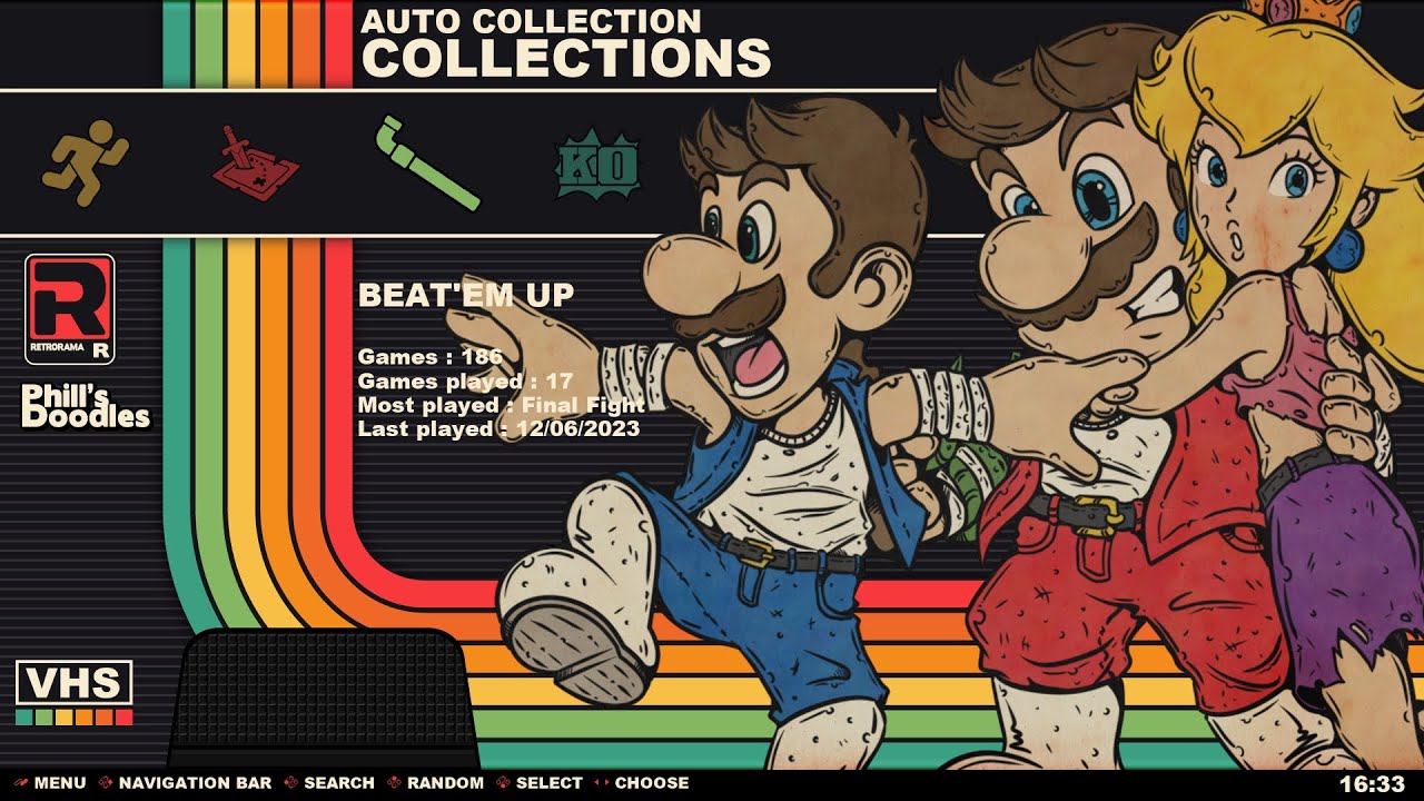 Retrorama Champion Edition - Batocera Theme - Released - YouTube