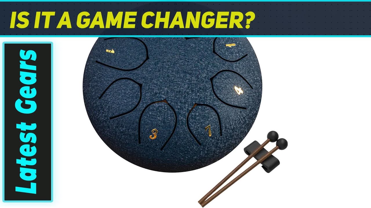 Navy Blue Rain Chime Meditation Drum: The Ultimate Outdoor Zen ...