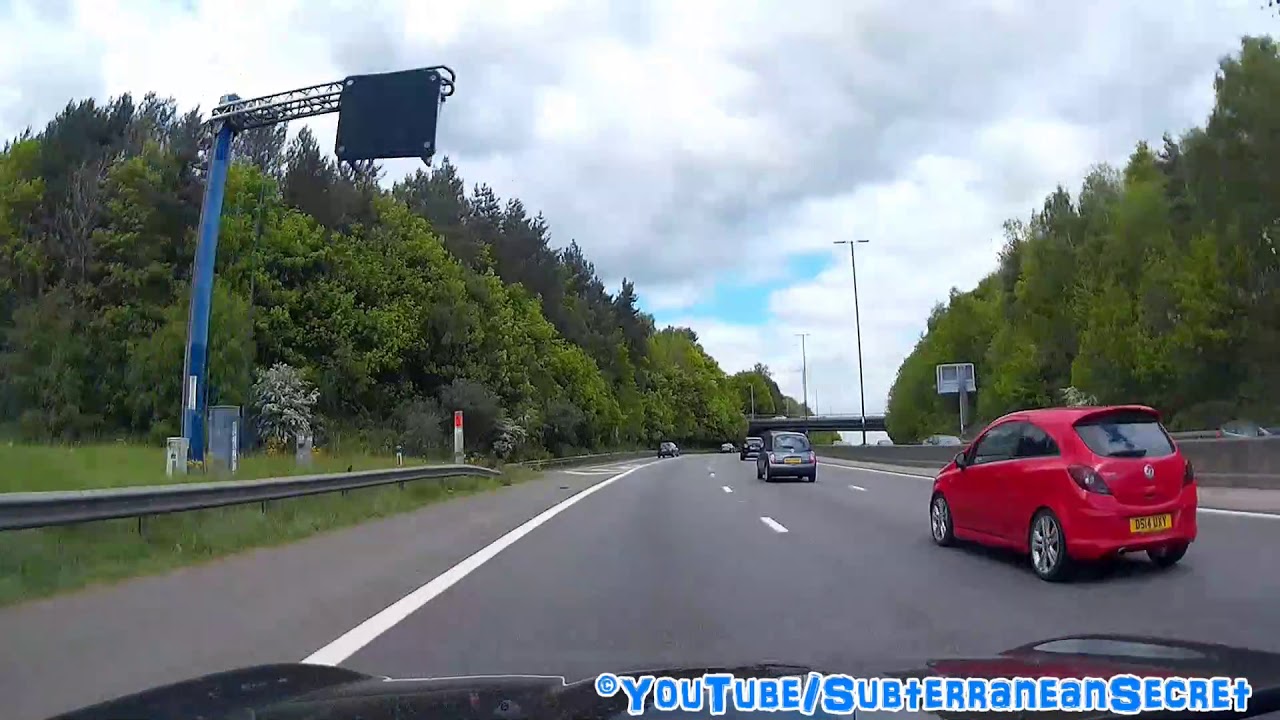 Speeded up Dash Cam Footage From St Mellons, Cardiff, to the Coldra ...