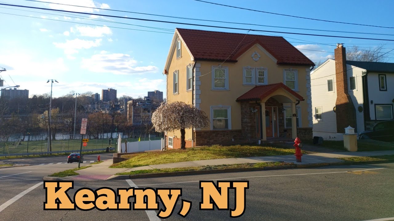 Walk tour in Kearny, New Jersey, USA | West Hudson Park to the Passaic ...