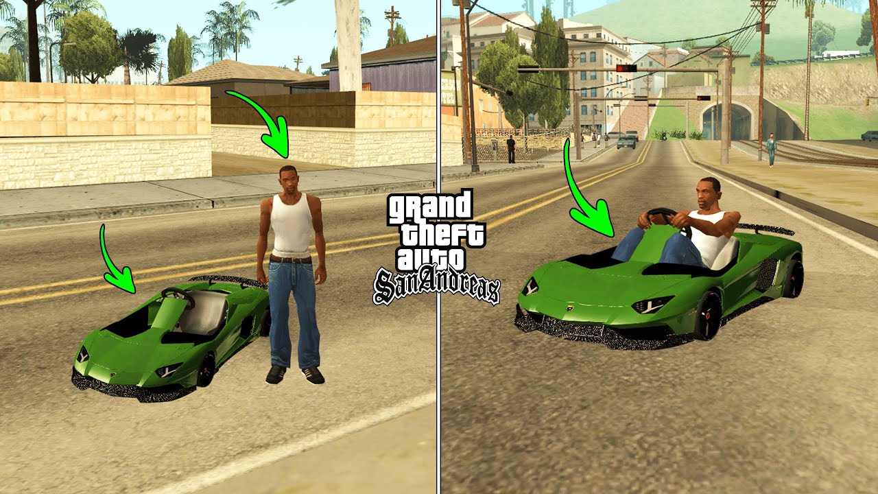 Secret Mini Lamborghini Location in GTA San Andreas! (Hidden Place ...