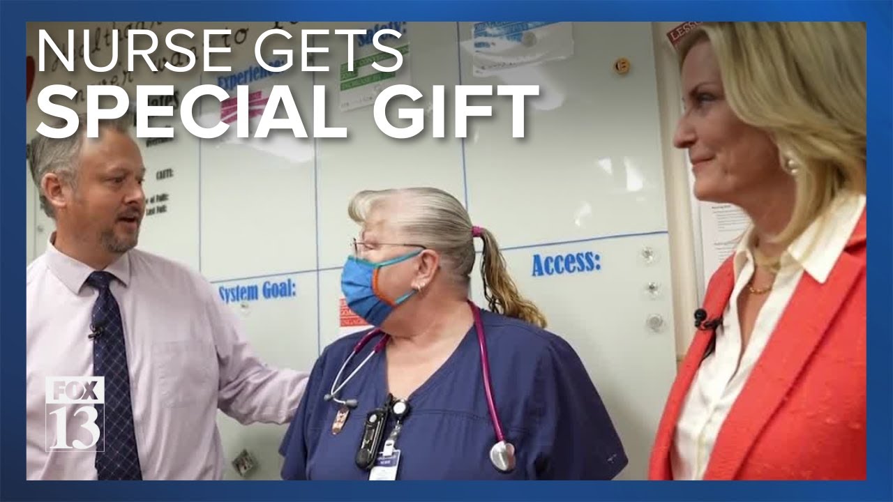 Utah nurse gifted with Dream Team surprise for unwavering dedication to ...