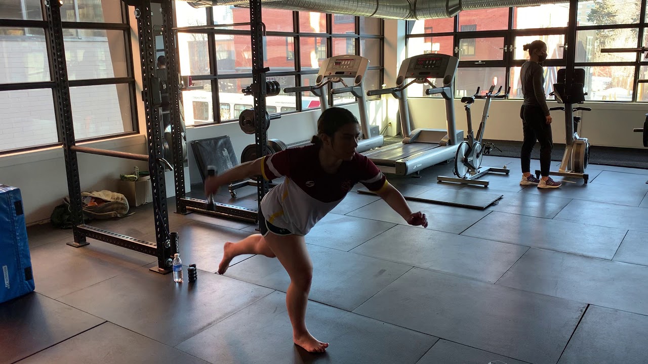 Single Leg Pendulum Swing - YouTube