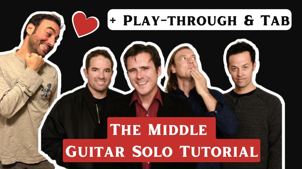 The Middle Guitar Solo Tutorial & Tab - YouTube