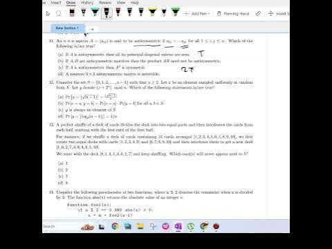 CMI DATA SCIENCE 2023 SOLUTION ANSWER WITH EXPLANATION - YouTube