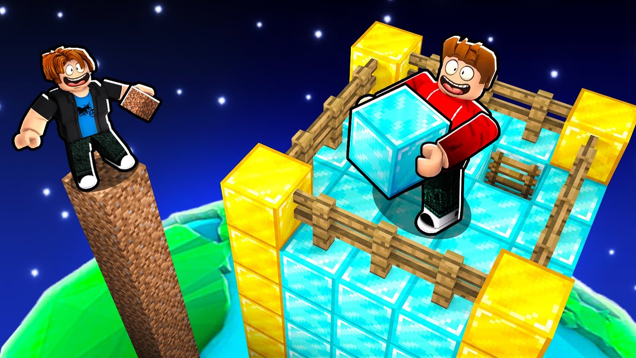 ROBLOX BUT BLOCK INCREASES EVERY SECOND CHALLENGE CHOP - YouTube