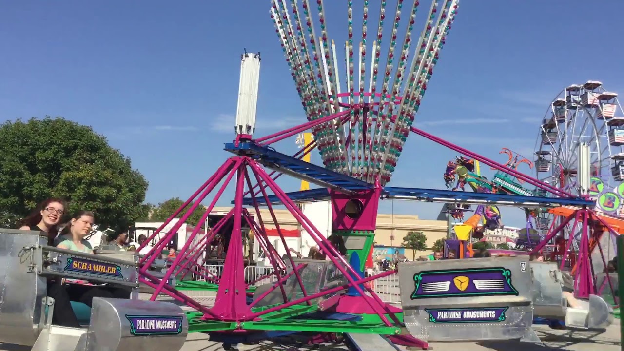 Scrambler ride - Kentucky State Fair 2017 - YouTube