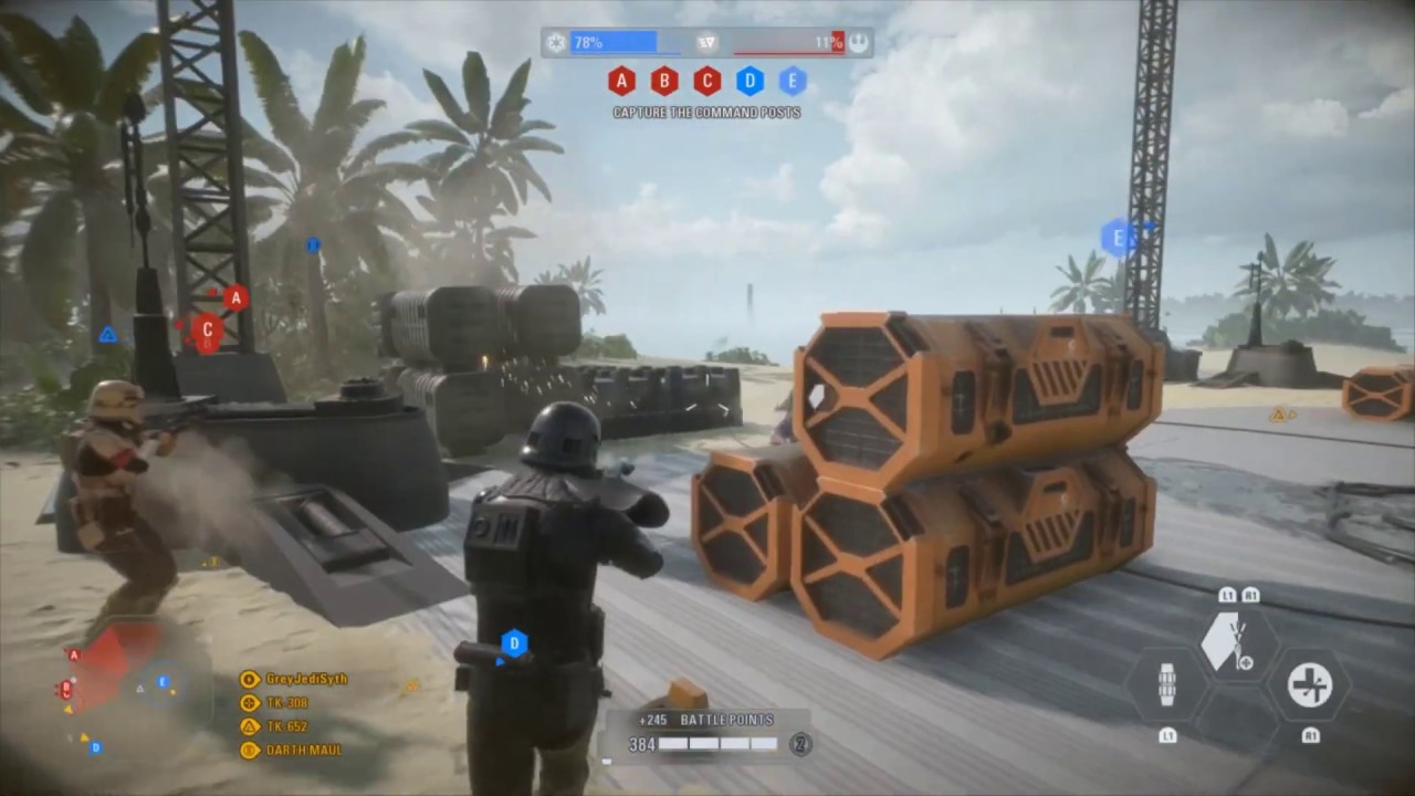 New Battlefront II Scarif and BFP Mod Reboot - YouTube