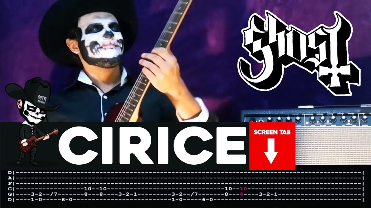 【GHOST】[ Cirice ] cover by Masuka | LESSON | GUITAR TAB - YouTube Music
