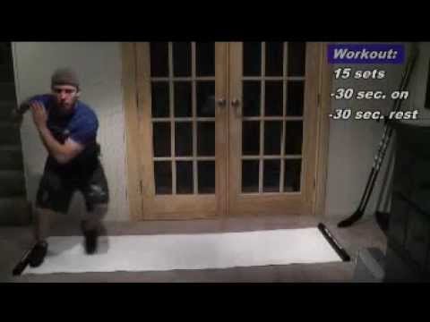 Slide Board Training - Lateral Slide Board Workout - Hockeytrain.com ...