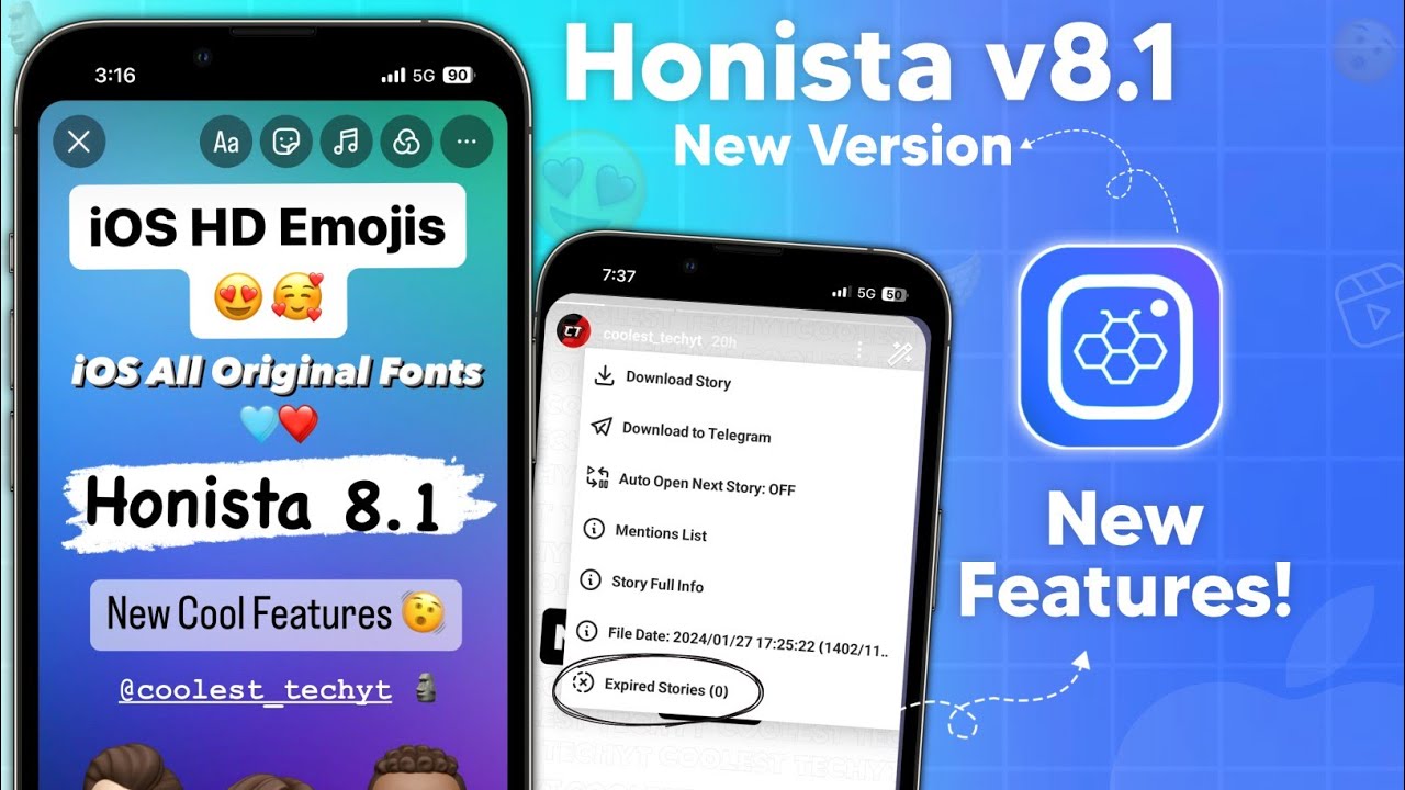Honista v8.1 New Update 🔥 New Features & Settings | Honista iPhone ...