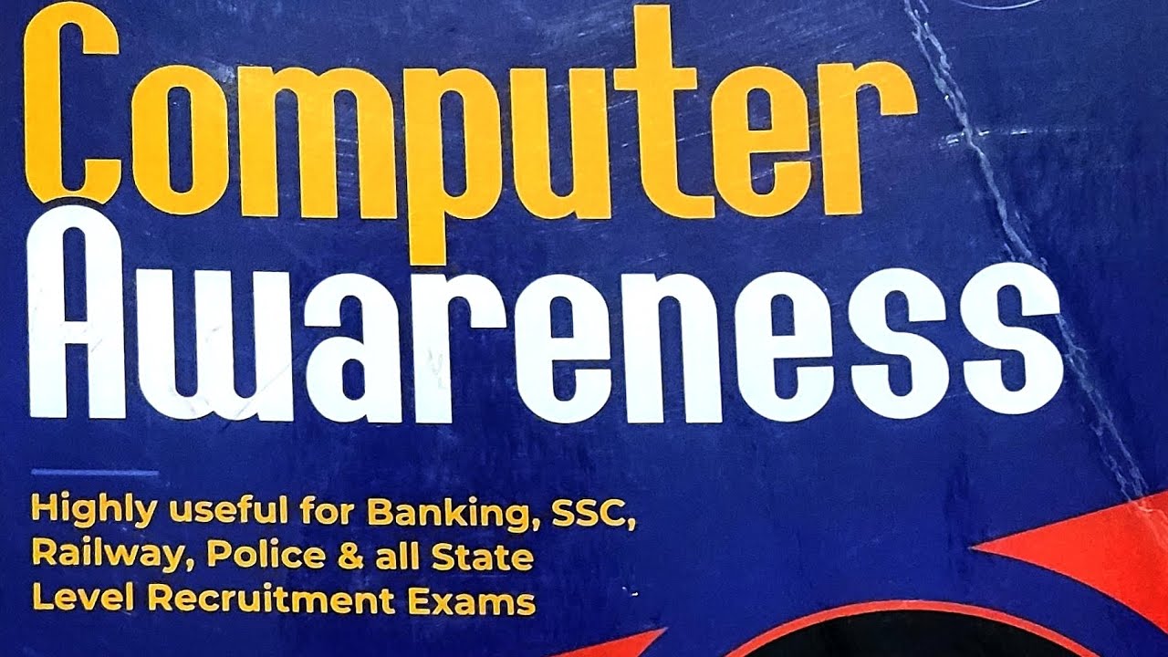 Arihant Computer Awareness book details discussion series. Ch -1 , part ...