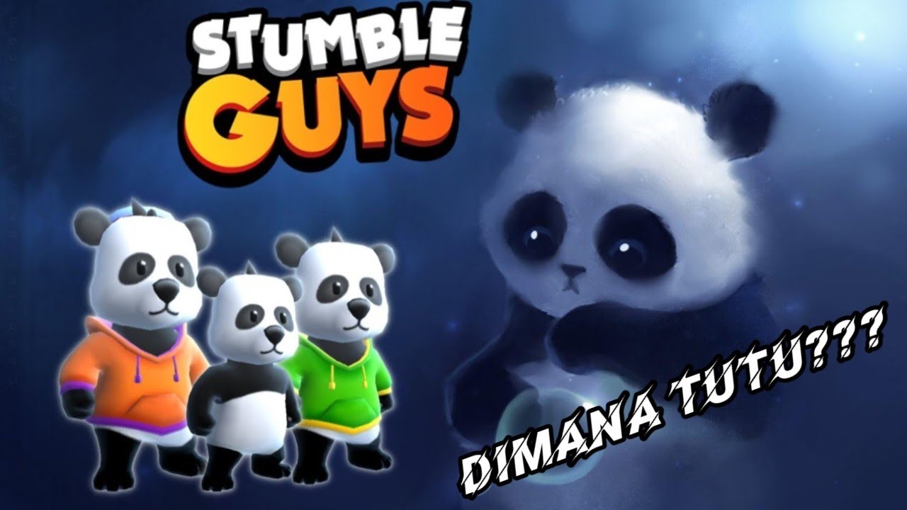 Panda Skin Mirip Tutu | Stumble Guys - YouTube
