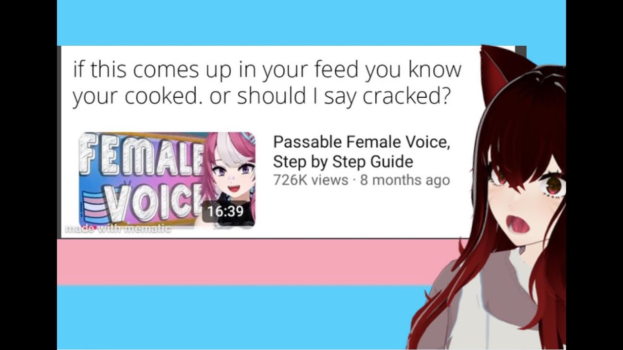 "Cracking eggs one voice at a time!!" | Trans memes | Trans VTUBER ...