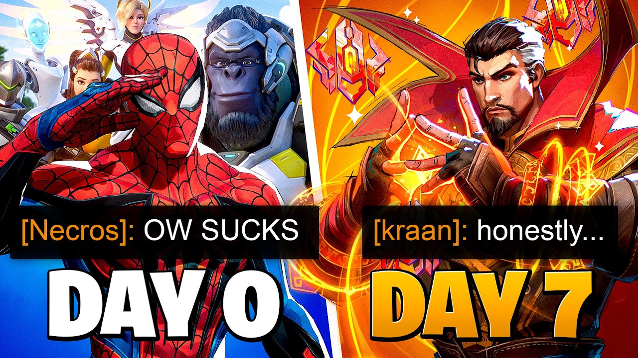 I Spent 7 Days on Marvel Rivals to Prove it's Better than Overwatch ...