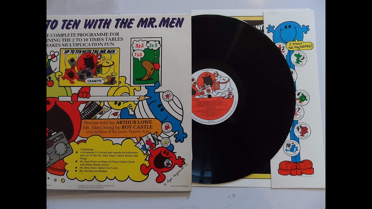Mr. Men - Up To 10 With The Mr. Men (1982, UK) - YouTube