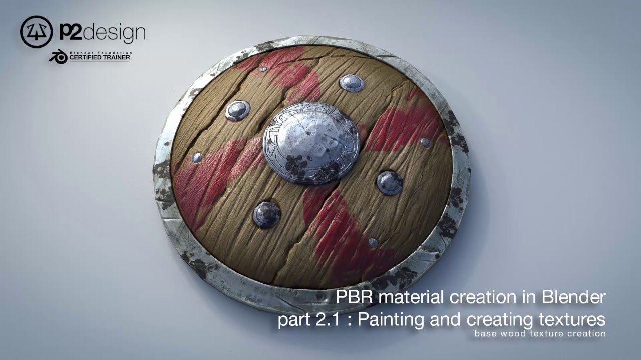 PBR MATERIAL CREATION IN BLENDER PART02 01 BASE WOOD TEXTURE CREATION ...