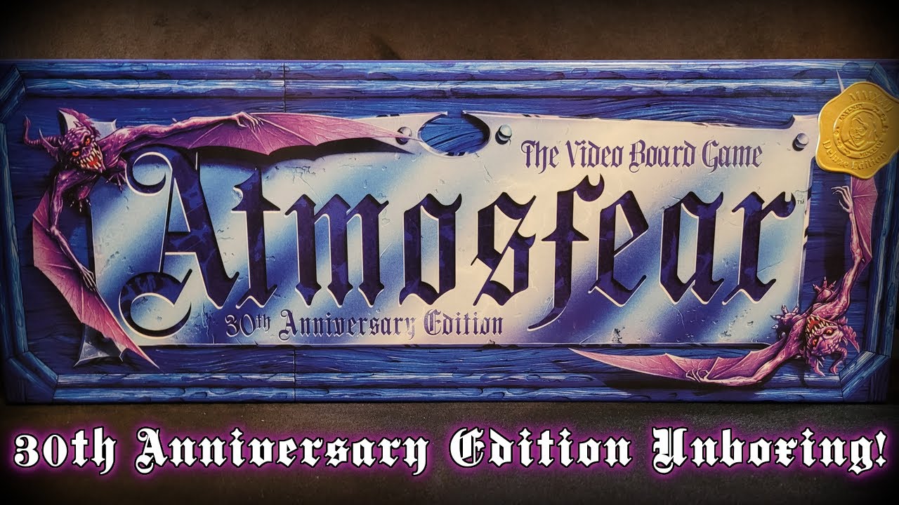 Nightmare/Atmosfear 30th Anniversary Edition Unboxing! - YouTube