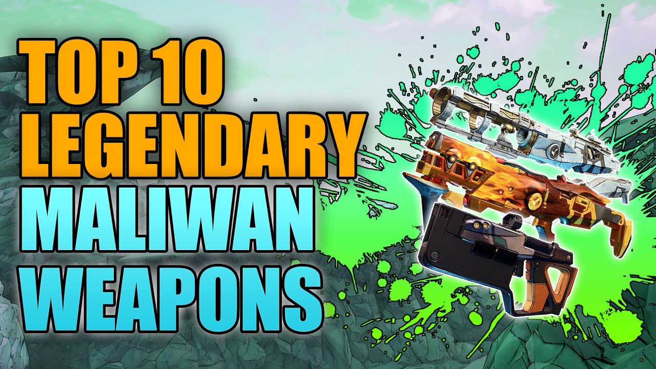 Borderlands 3 | Top 10 Legendary Maliwan Weapons - Best Guns Made by ...