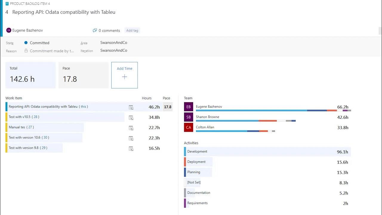 Azure DevOps Boards Time Integration by 7pace Timetracker - YouTube