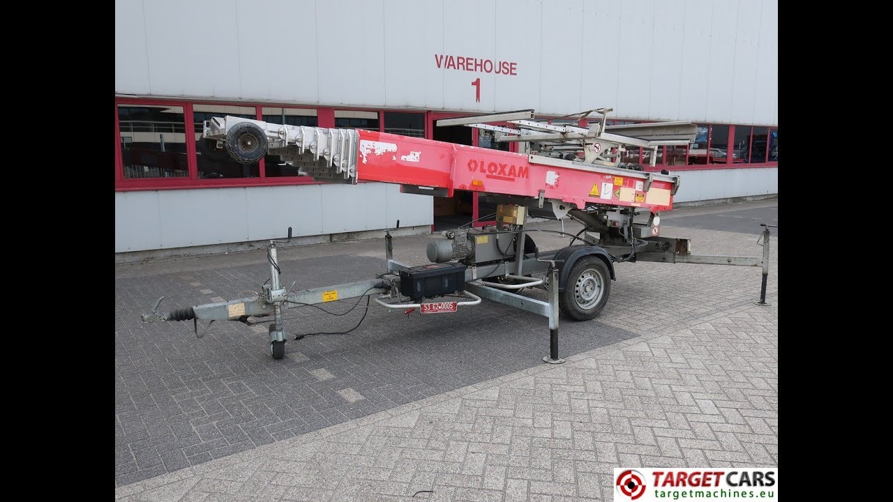 776075 BOCKER / BOECKER JUNIOR HD24/0-7 TOWABLE MATERIAL LIFT 2320CM ...