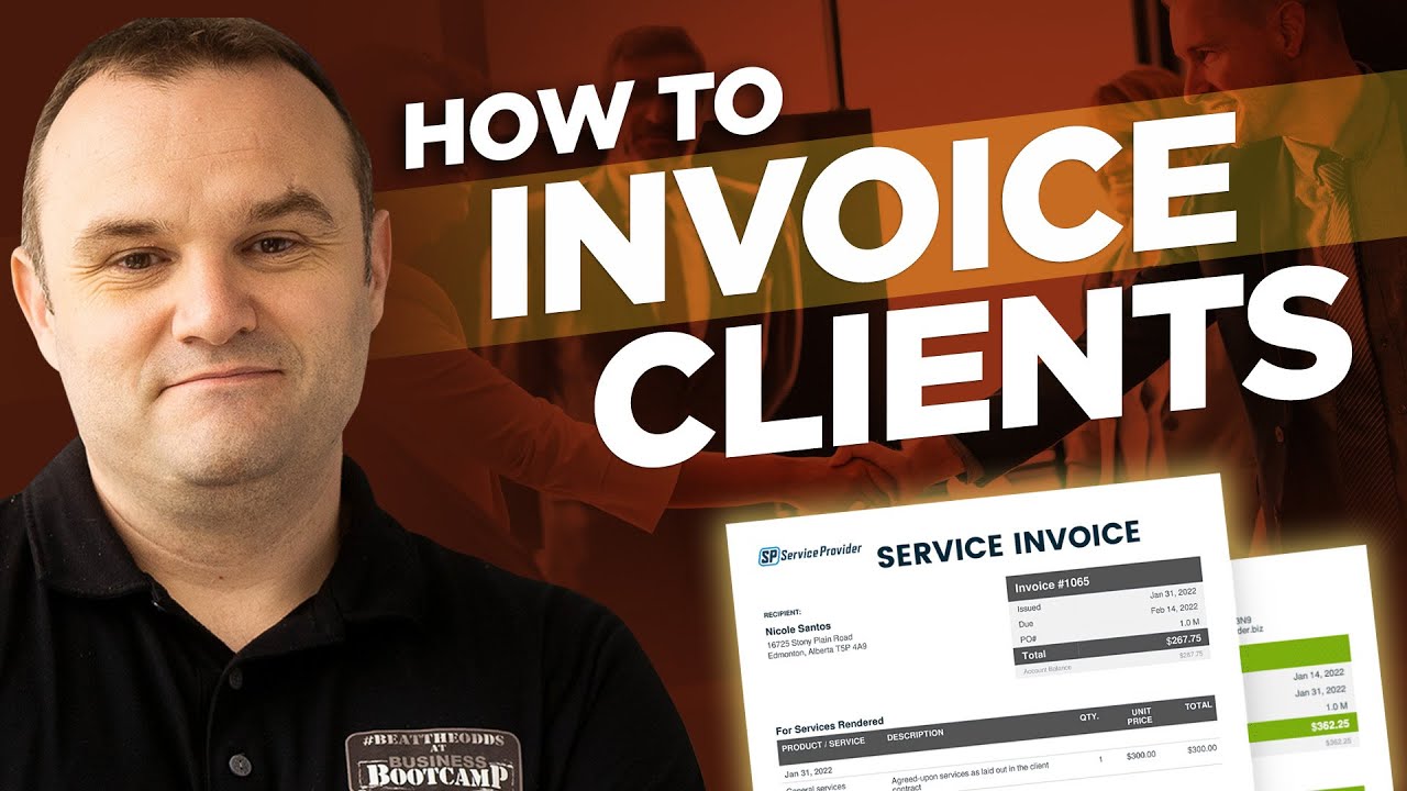 How to invoice clients | Business Consultant - YouTube