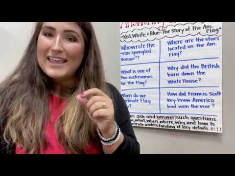 “Red, White, and Blue: The Story of the American Flag” Read-Aloud ...