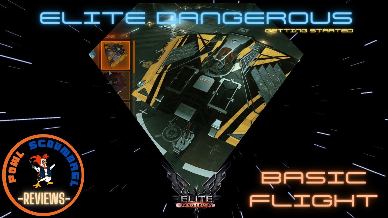 Elite Dangerous basic flight review - YouTube