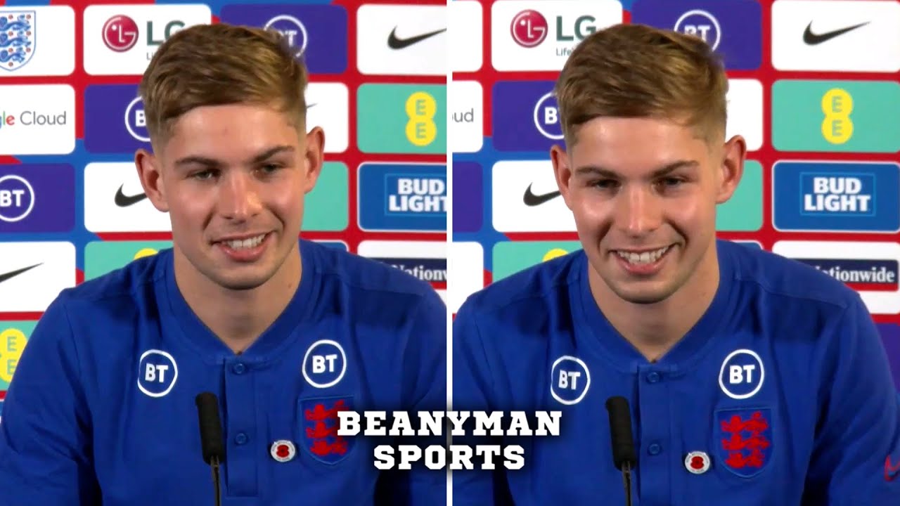Emile Smith | England v Albania | Full Pre-Match Press Conference ...