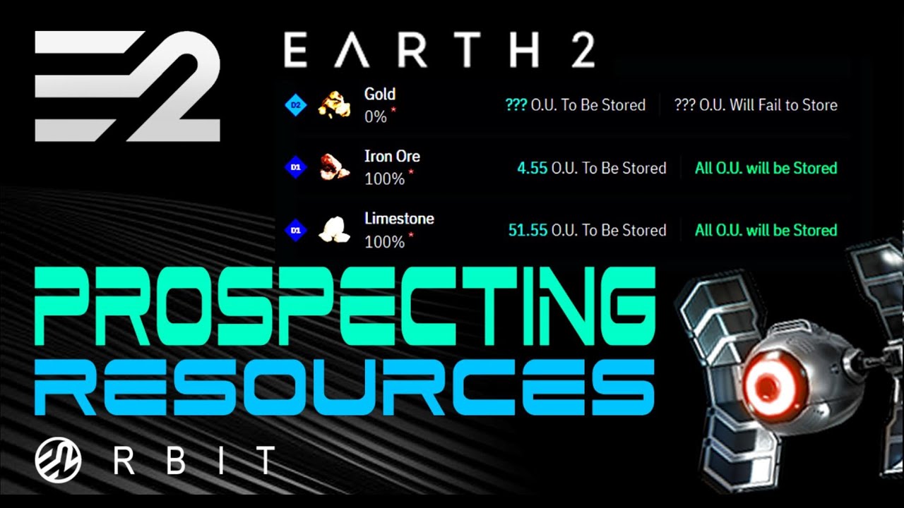 Prospecting Resources - Earth2 (E2) Metaverse - YouTube