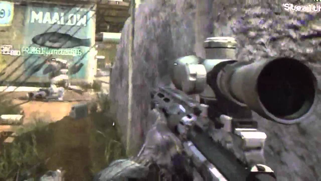 MW3 MSR Sniper Montage - YouTube