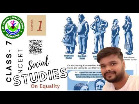 Equality in Indian Democracy, Class 7 ( VII ) Lession 1 NCERT , Social ...