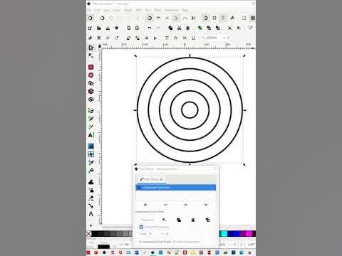 Interpolate Sub Path in Inkscape #shorts - YouTube