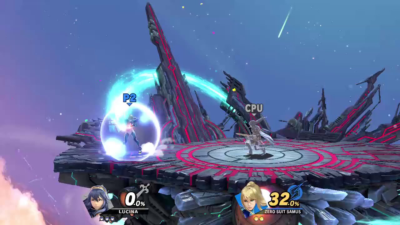 Super Smash Bros. Ultimate (Lucina Vs. Zero Suit Samus) - YouTube