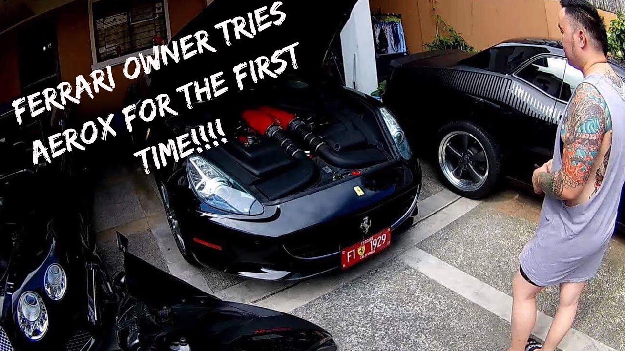 AEROX 155 | FERRARI OWNER TRIES AEROX FOR THE FIRST TIME!!! - YouTube