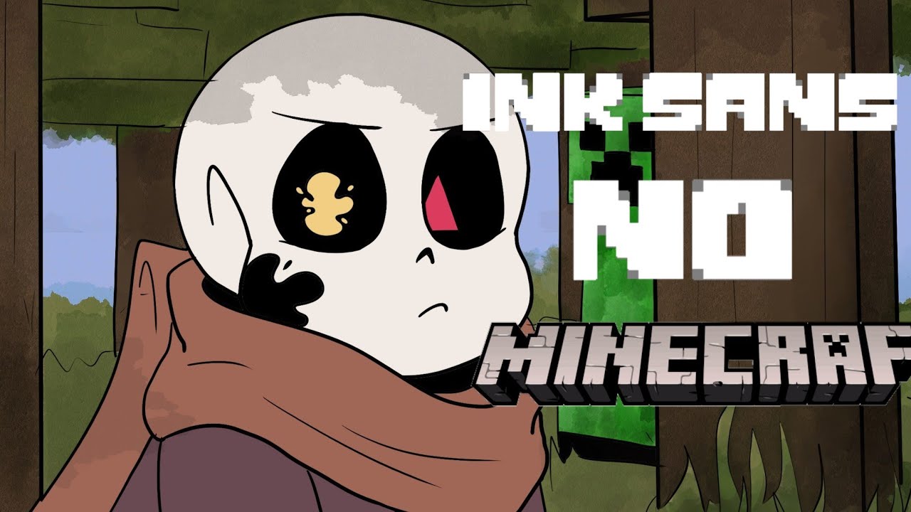 Ink Sans..NO MINECRAFT?! (Undertale Comic Dub Pt-Br) #1 - YouTube